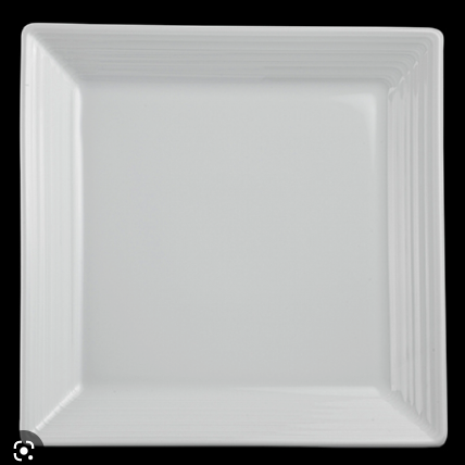 5" Belisa Square Plate
